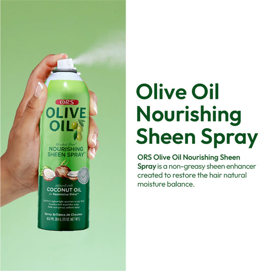 ORS Olive Oil Nourishing Sheen Spray for Re… | ORS Hair Care – ORS Hair ...