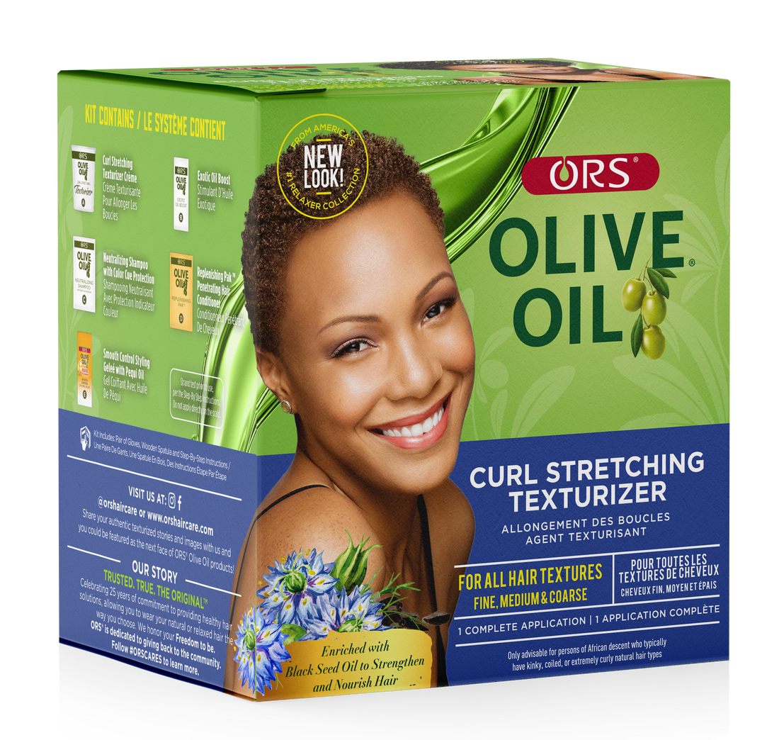 Curl Stretching Texturizer Kit | Olive Oil – ORS Hair Care